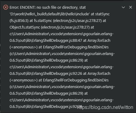 VSCode配置Erlang开发环境 | Witton的博客